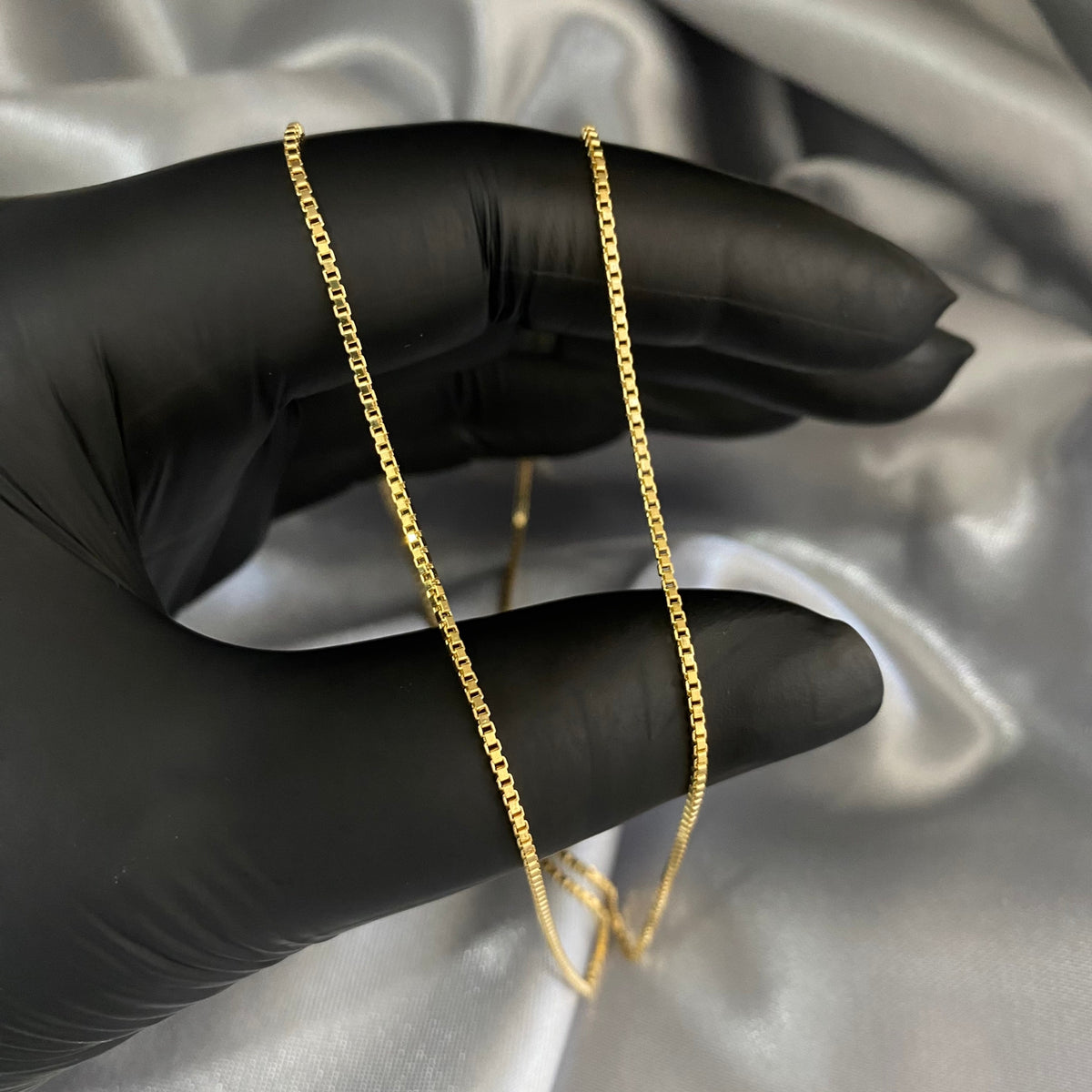 CADENA VENECIANA ITALY ORO AMARILLO 1,2 MM 60 Cm 3,55 Gr – Élite Joyería